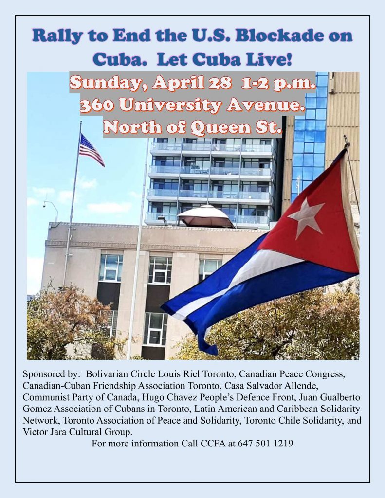 Canadian-Cuban Friendship Association Toronto